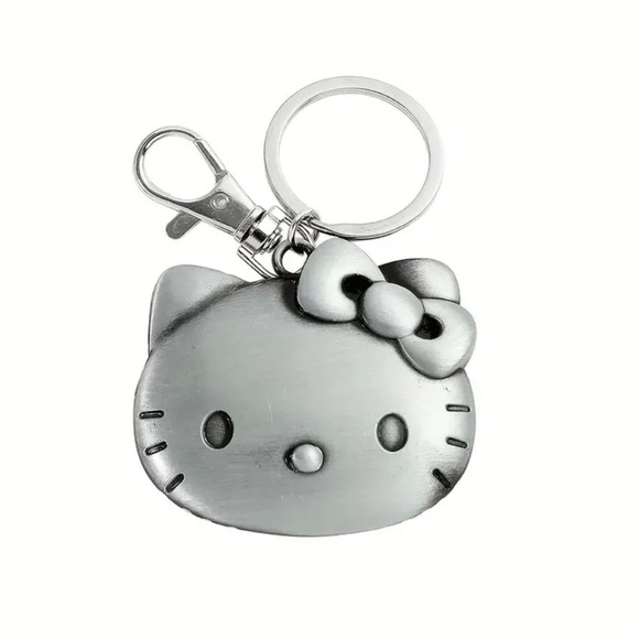 Hello Kitty | Accessories | Kawaii Hello Kitty Metal Keychain From ...